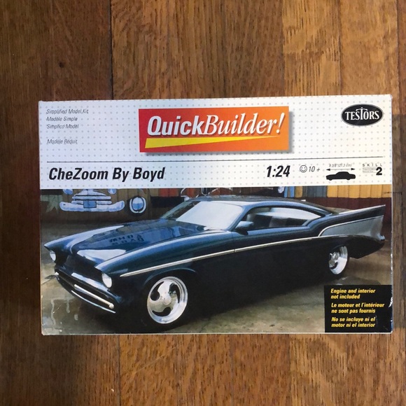 Vintage | Toys | Vtg Testors Quick Builders Chezoom By Boyd 994 Model ...